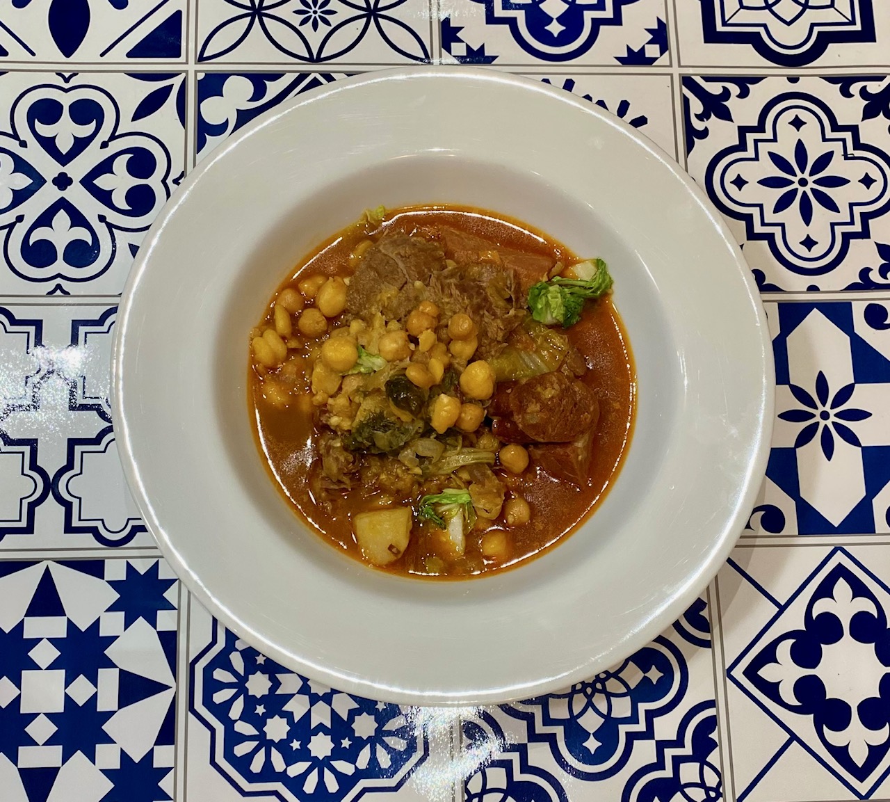 White Bean Stew (Potaje de Garbanzo) - Abuela's Cuban Counter