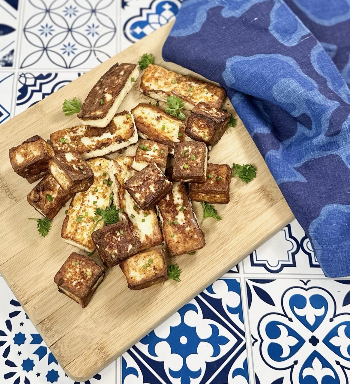 Air Fryer Queso Frito (Dominican Fried Cheese) - Abuela's Cuban Counter