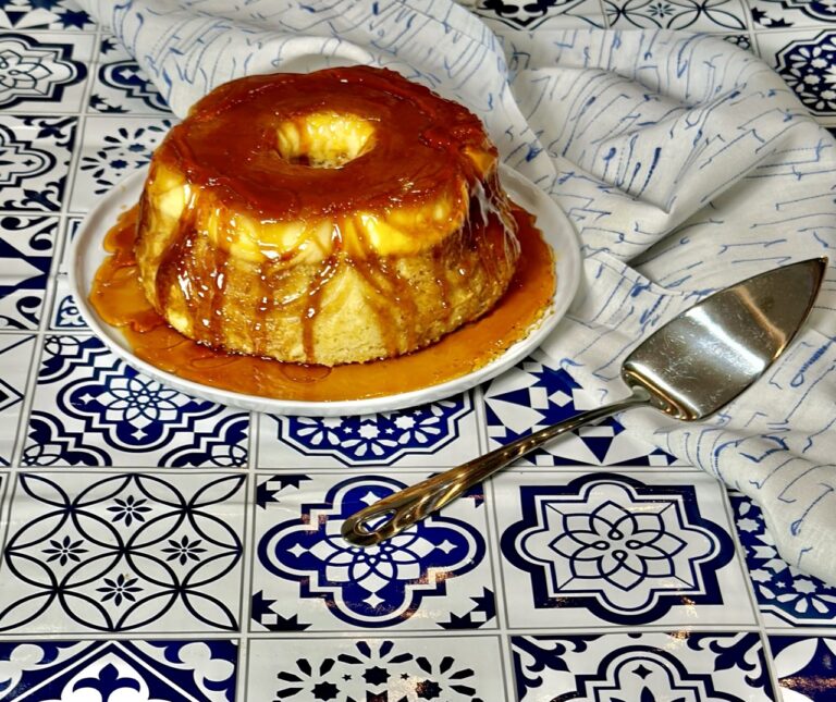 Flancocho (Flan Cake) - Abuela's Cuban Counter