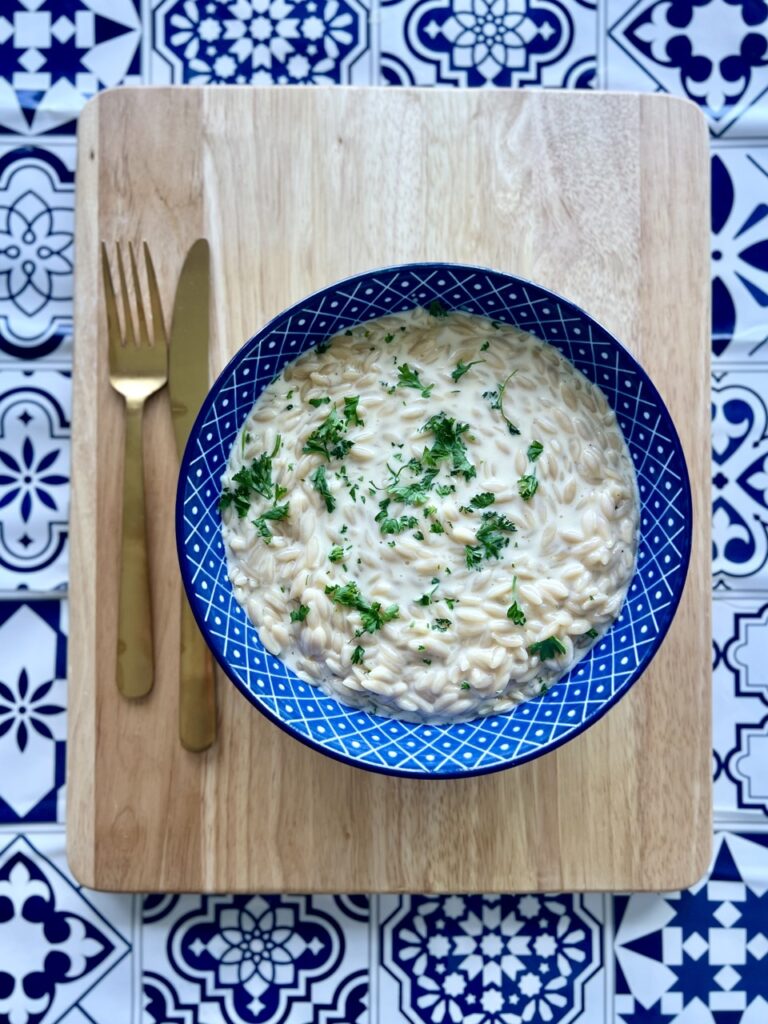 Creamy Orzo Recipe - Abuela's Cuban Counter
