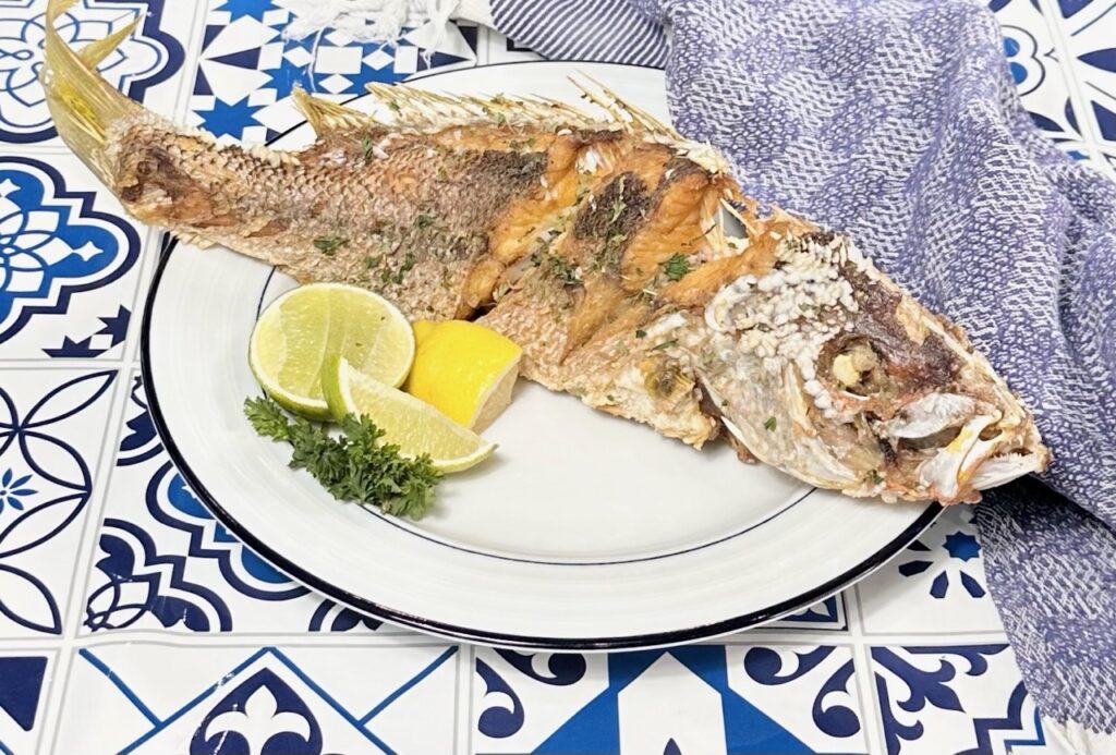 Pargo Frito (Whole Fried Snapper) - Abuela's Cuban Counter