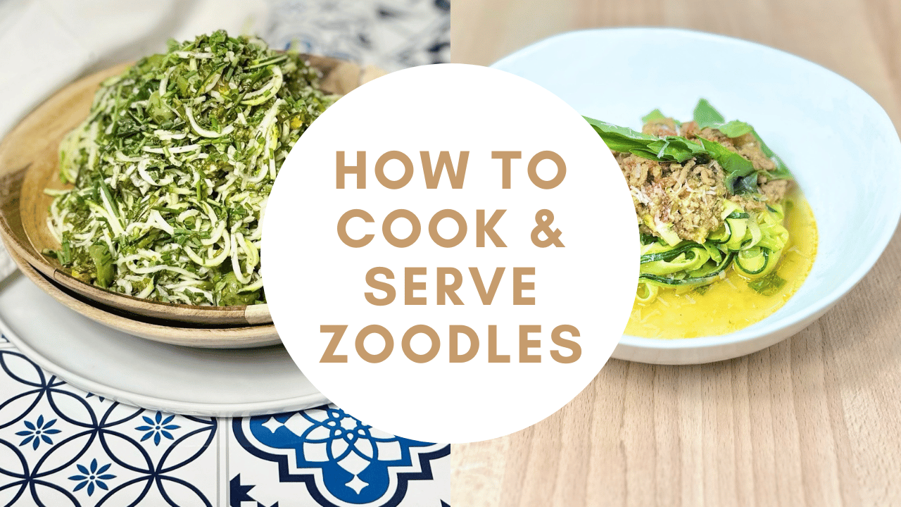 How to Cook and Serve Zoodles - Abuela's Cuban Counter