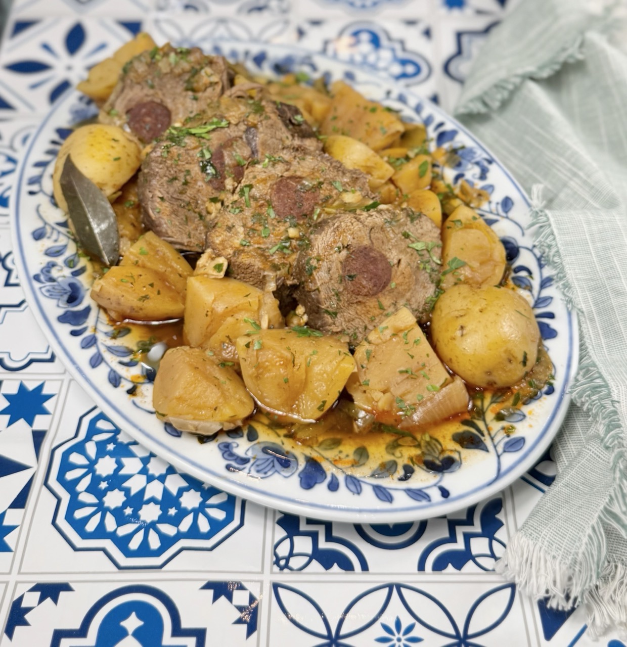 Instant Pot Cuban Boliche (Chorizo Stuffed Pot Roast) - Abuela's Cuban ...